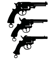 Soldiers silhouettes on white background Vector Image