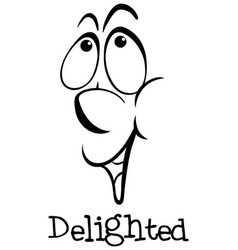 Expression wordcard for word confident Royalty Free Vector