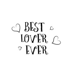 All is well love quote logo greeting card poster Vector Image