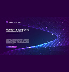 Futuristic and technology websites background Vector Image