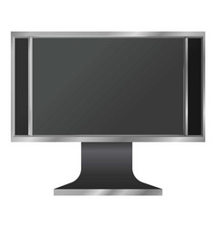 Modern computer monitor Royalty Free Vector Image