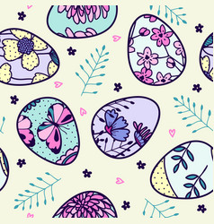 Seamless pattern in lavender shades Royalty Free Vector