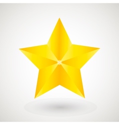 Gold star Royalty Free Vector Image - VectorStock