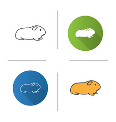 Red cartoon heart- drawing Royalty Free Vector Image