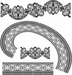 Lace design Royalty Free Vector Image - VectorStock