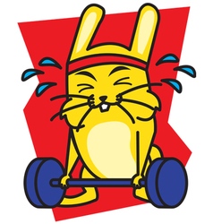 Rabbit and carrot Royalty Free Vector Image - VectorStock