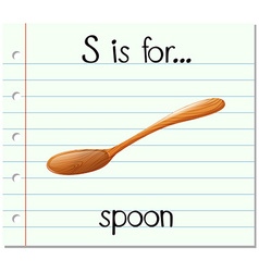 Flashcard letter t is for table Royalty Free Vector Image