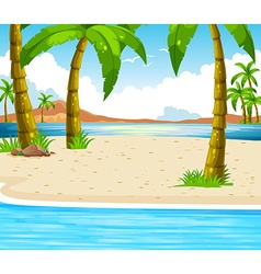 Sea sand seamless pattern Royalty Free Vector Image