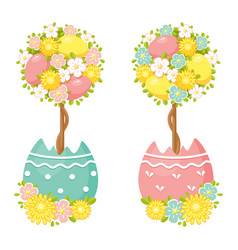 Colorful tree for kids design isolated clipart Vector Image
