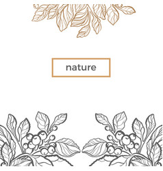 Mate 1 branch shape Royalty Free Vector Image - VectorStock