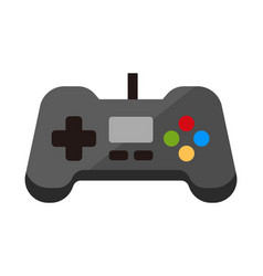 Video game controller cartoon Royalty Free Vector Image