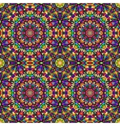 Seamless kaleidoscope pattern Royalty Free Vector Image