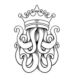 Crown queen head honey bee Royalty Free Vector Image