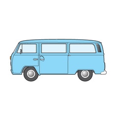 Volkswagen crafter cargo van l2h1 2017-present Vector Image