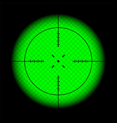 Sniper scope overlay Royalty Free Vector Image