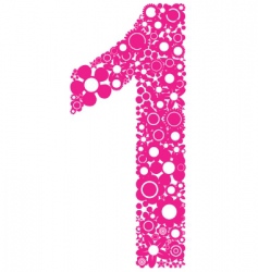 Number one Royalty Free Vector Image - VectorStock