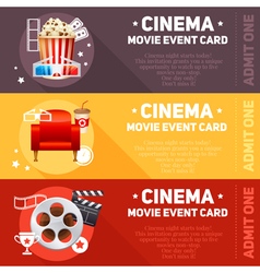 Hollywood cinema movie elements Royalty Free Vector Image