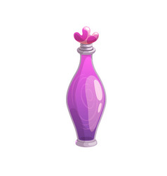 Bottle of green elixir Royalty Free Vector Image