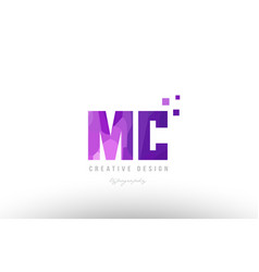 Mb m b watercolor letter logo design Royalty Free Vector