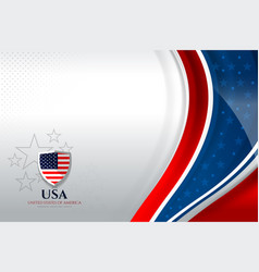 American background design Royalty Free Vector Image
