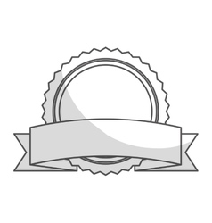 Circle seal stamp frame Royalty Free Vector Image