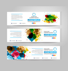 Banners set Royalty Free Vector Image - VectorStock