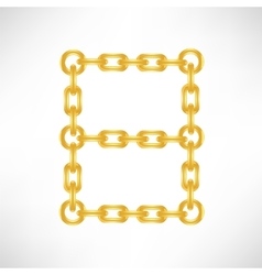 Gold chain breaking Royalty Free Vector Image - VectorStock