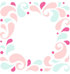 Heart shape fill with petal - outline Royalty Free Vector