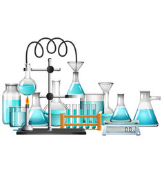 Science tools and containers Royalty Free Vector Image