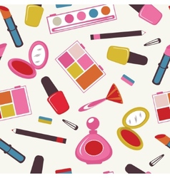 Glamorous make-up icons set Royalty Free Vector Image