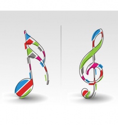 Music design paper cut elements vector by Teneresa - Image #1681395 ...