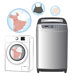 Washing machine2 Royalty Free Vector Image - VectorStock