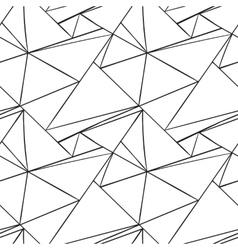 Abstract random chaotic lines on white background Vector Image