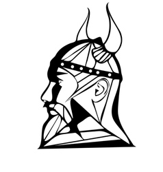 Viking runic corner design Royalty Free Vector Image - VectorStock