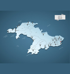 Isometric 3d indonesia map concept Royalty Free Vector Image