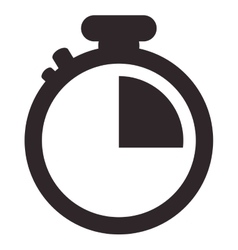 90 minutes timer stopwatch or countdown icon time Vector Image