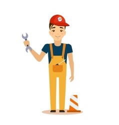 Mechanic Royalty Free Vector Image - VectorStock