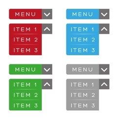 Menu restaurant color Royalty Free Vector Image