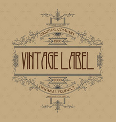 Retro grunge label Royalty Free Vector Image - VectorStock