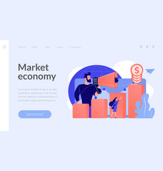 Economic growth design Royalty Free Vector Image