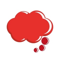 Speech bubble color message icon Royalty Free Vector Image