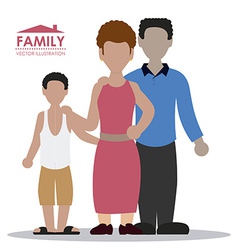 Family design Royalty Free Vector Image - VectorStock