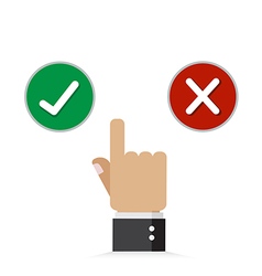 Emoticon doing thumb down Royalty Free Vector Image