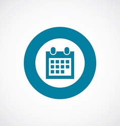 Calendar clock icon time date symbol sign concept Vector Image