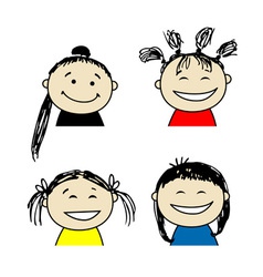 People icons for your design Royalty Free Vector Image