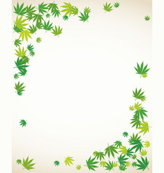 A green frame Royalty Free Vector Image - VectorStock