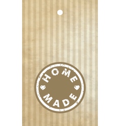 Homemade label design element Royalty Free Vector Image