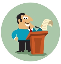 Business emoticon Royalty Free Vector Image - VectorStock