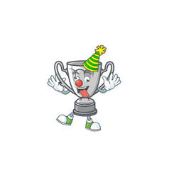 Silver trophy Royalty Free Vector Image - VectorStock