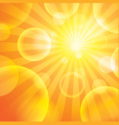 Sun rays Royalty Free Vector Image - VectorStock